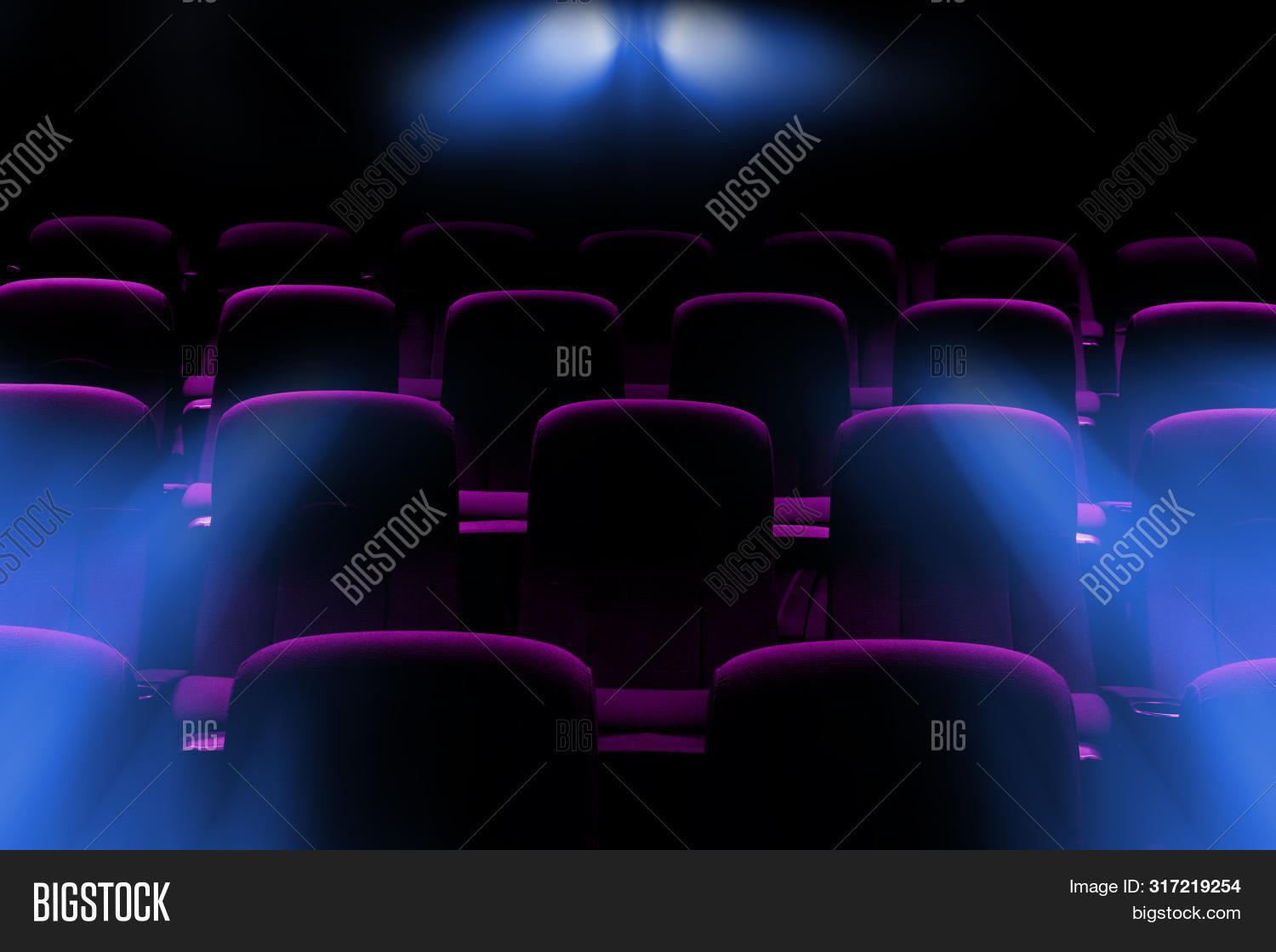 Empty Movie Theater Image & Photo (Free Trial) | Bigstock