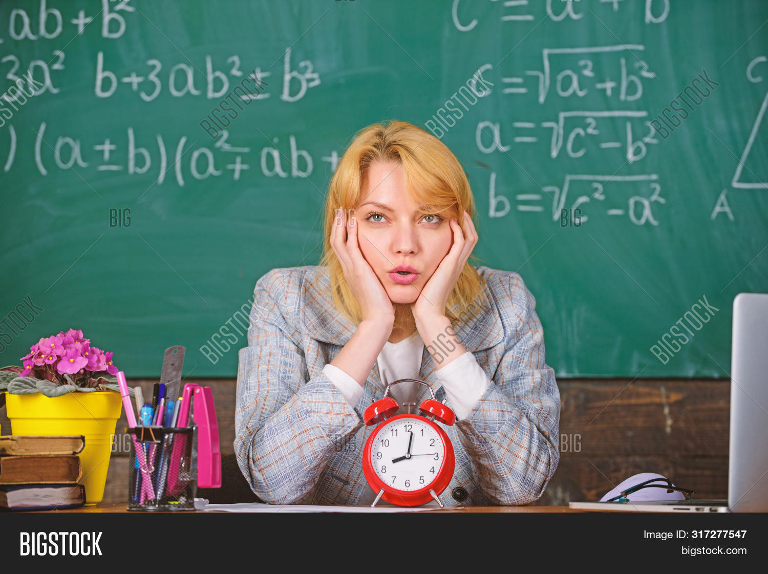 Teacher Alarm Clock Image & Photo (Free Trial) | Bigstock
