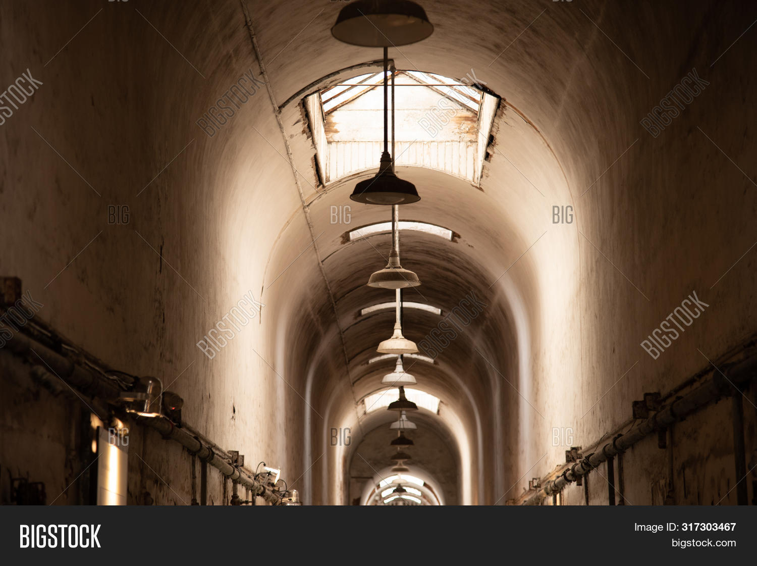 Prison Corridor Cells Image & Photo (Free Trial) | Bigstock