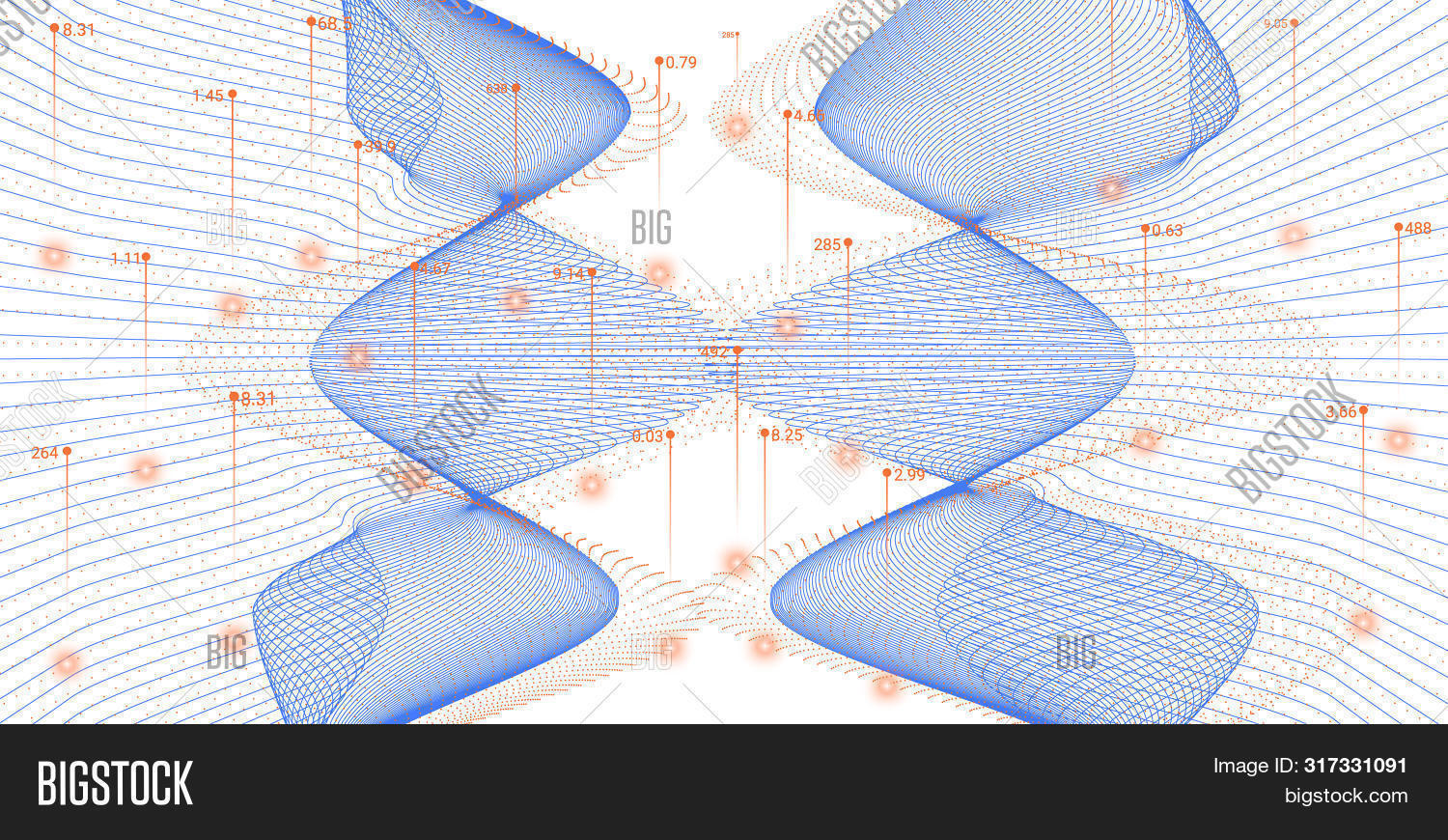 Data Flow. White Image & Photo (Free Trial) | Bigstock
