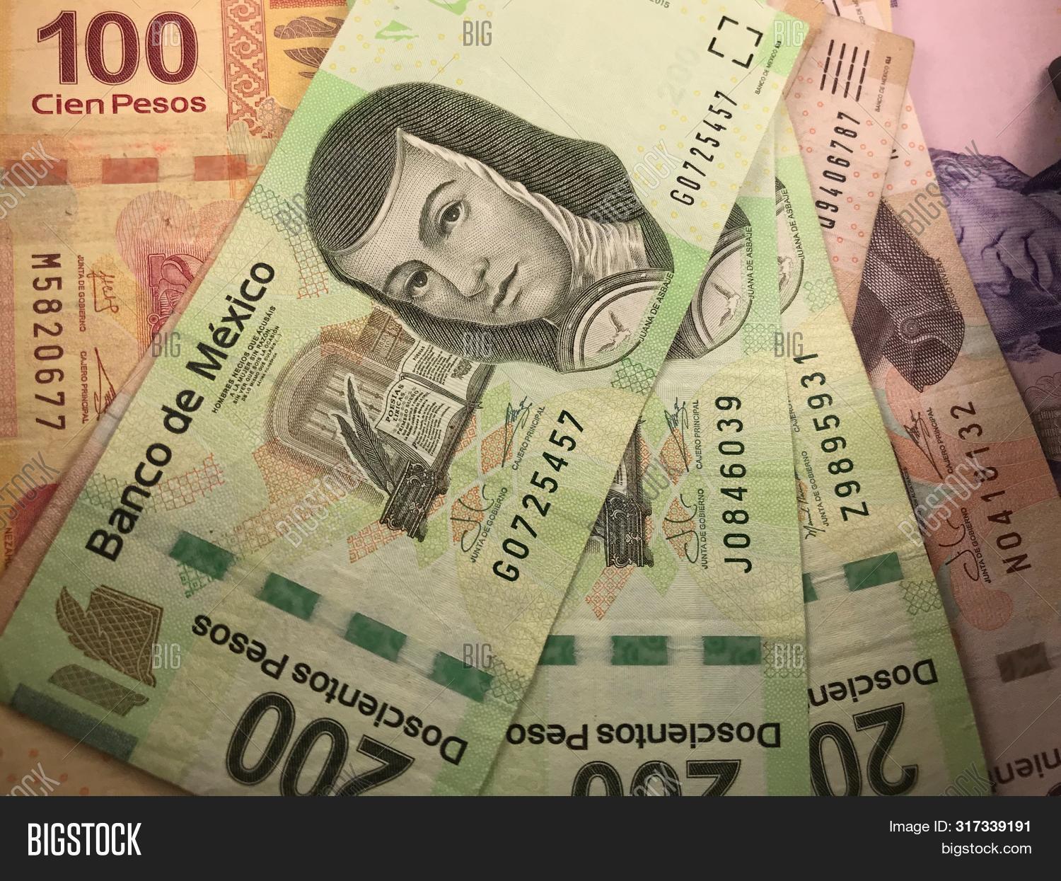 Mexican Peso Bills Image & Photo (Free Trial) | Bigstock