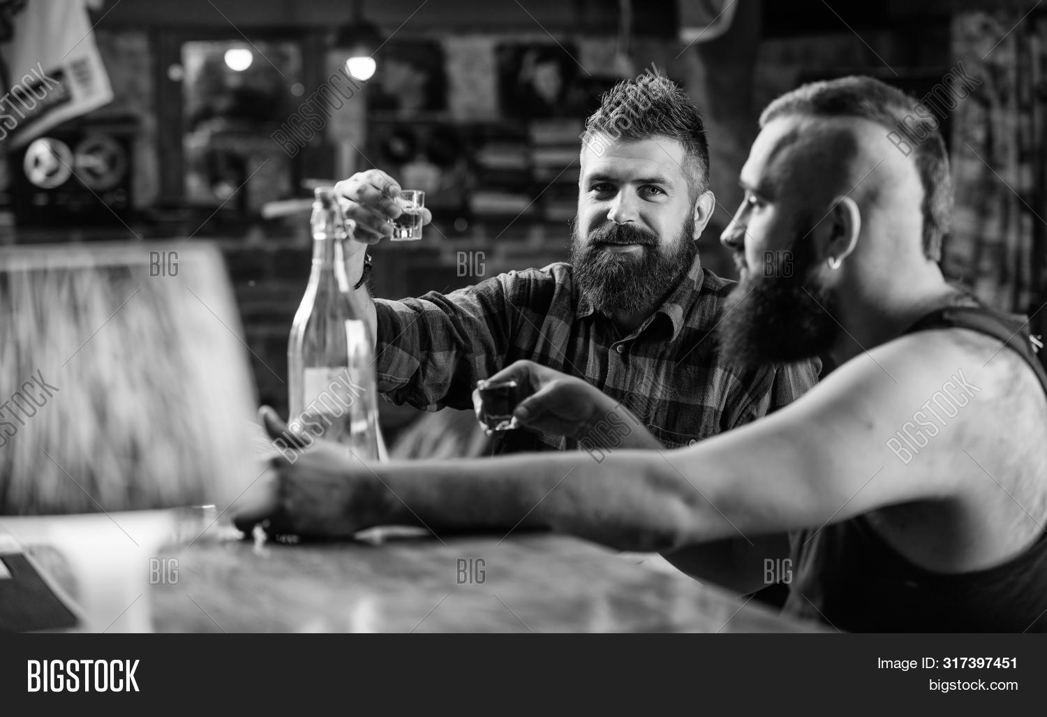 Men Drinking Alcohol Image & Photo (Free Trial) | Bigstock
