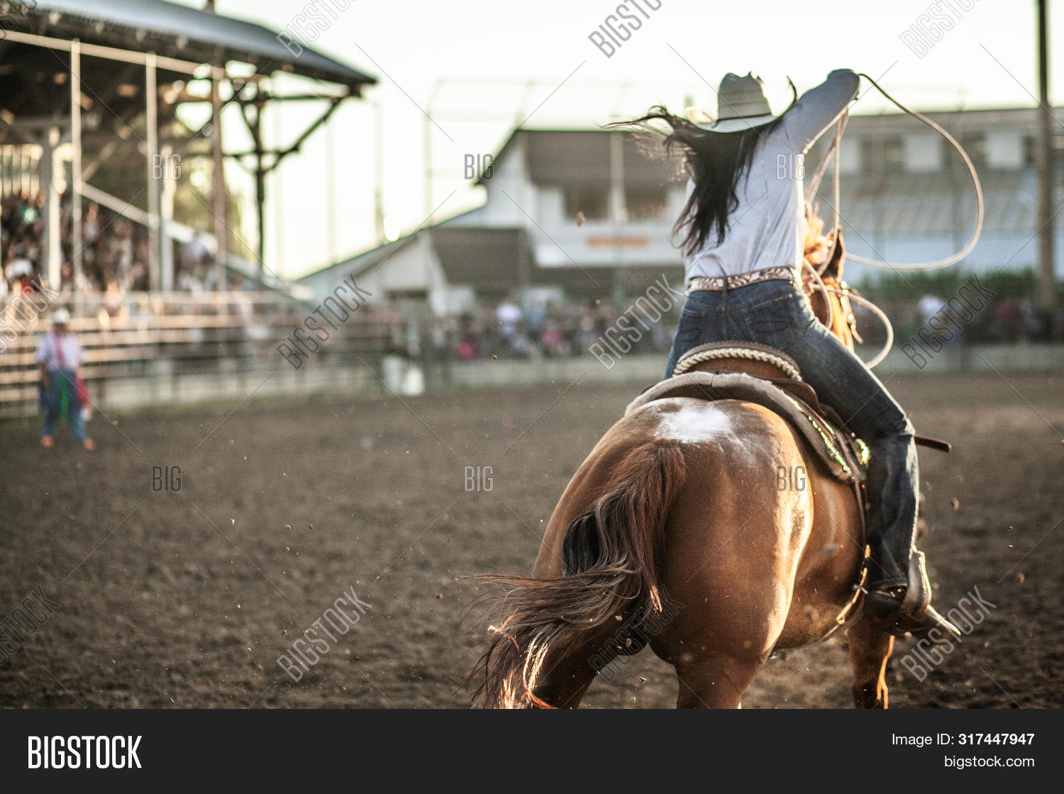 Rodeo Calf Roping Image & Photo (Free Trial) | Bigstock