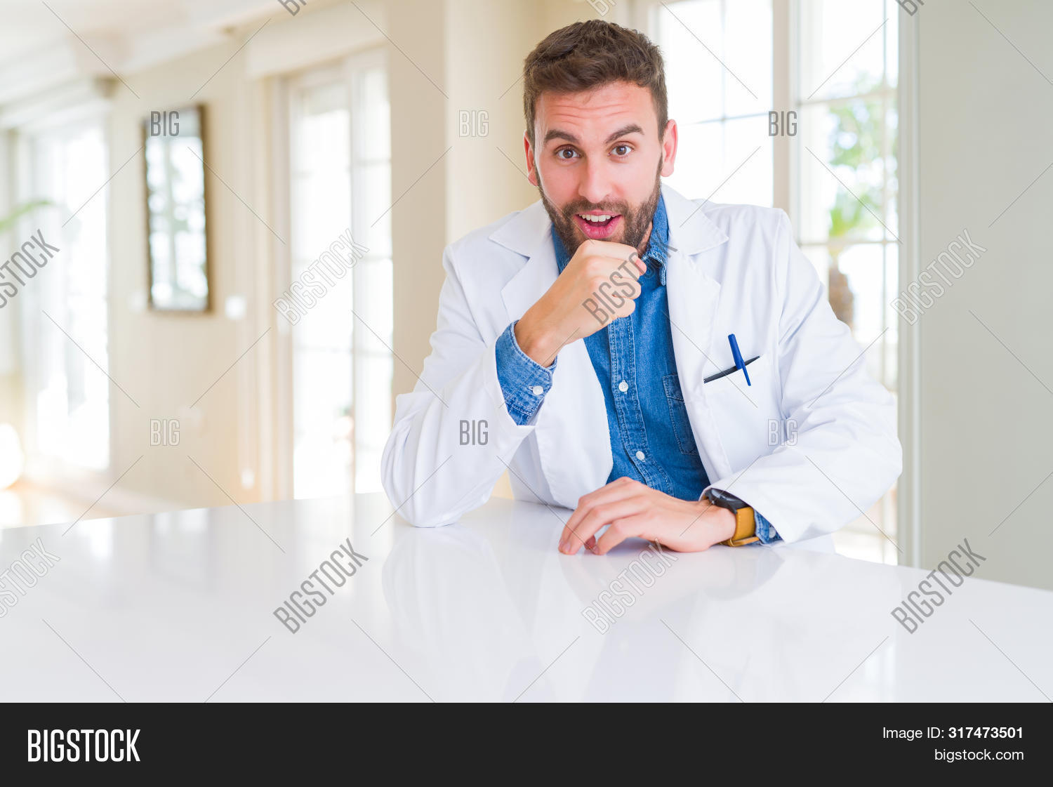 Handsome Doctor Man Image & Photo (Free Trial) | Bigstock
