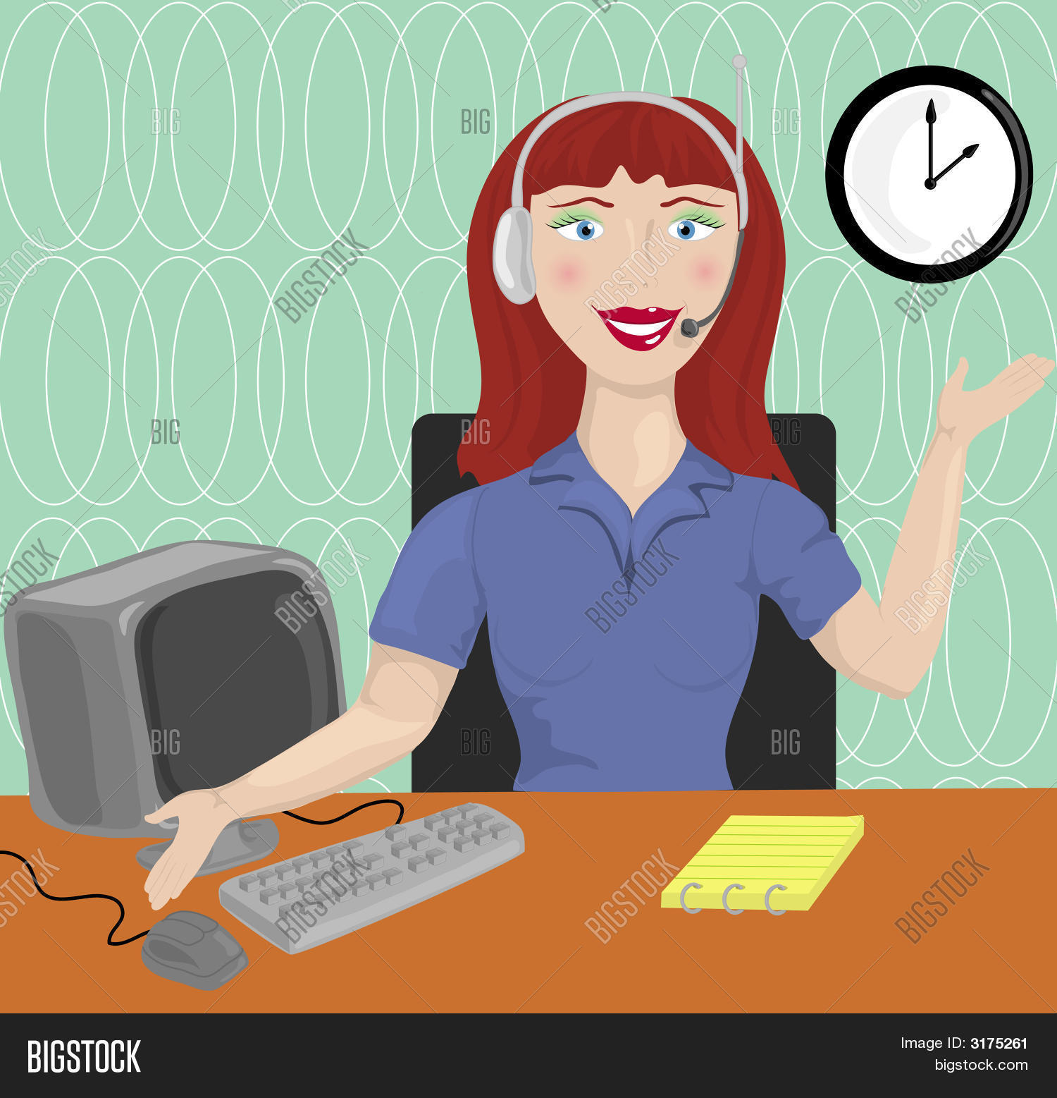 Female Telemarketer Image & Photo (Free Trial) | Bigstock