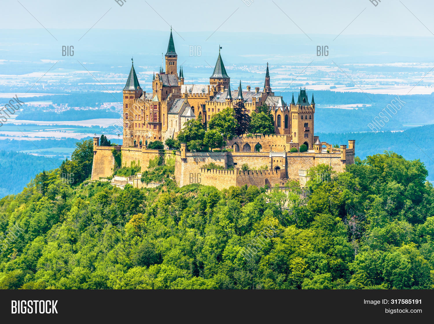 Hohenzollern Castle On Image & Photo (Free Trial) | Bigstock