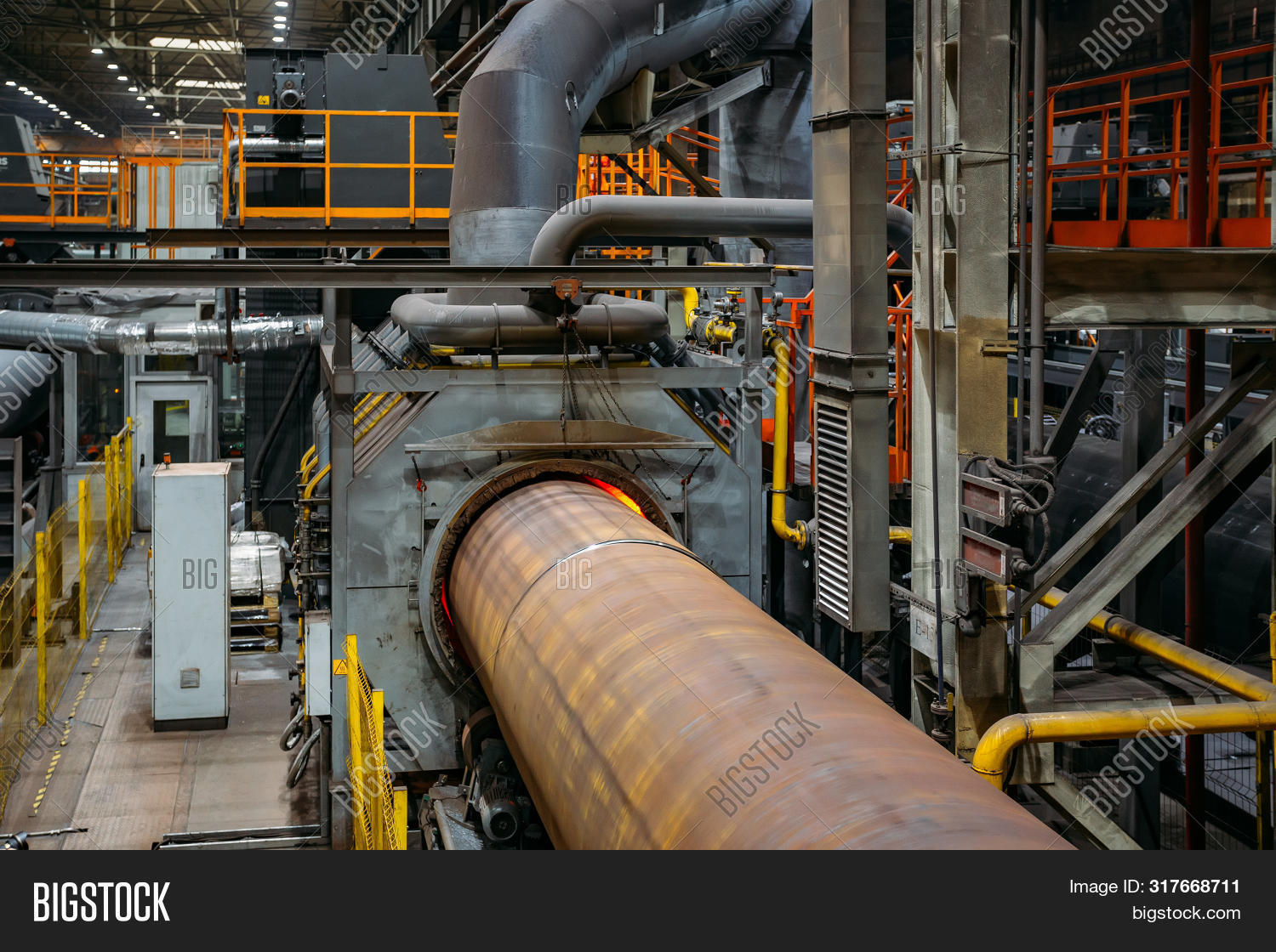 Pipe Heating Induction Image & Photo (Free Trial) | Bigstock