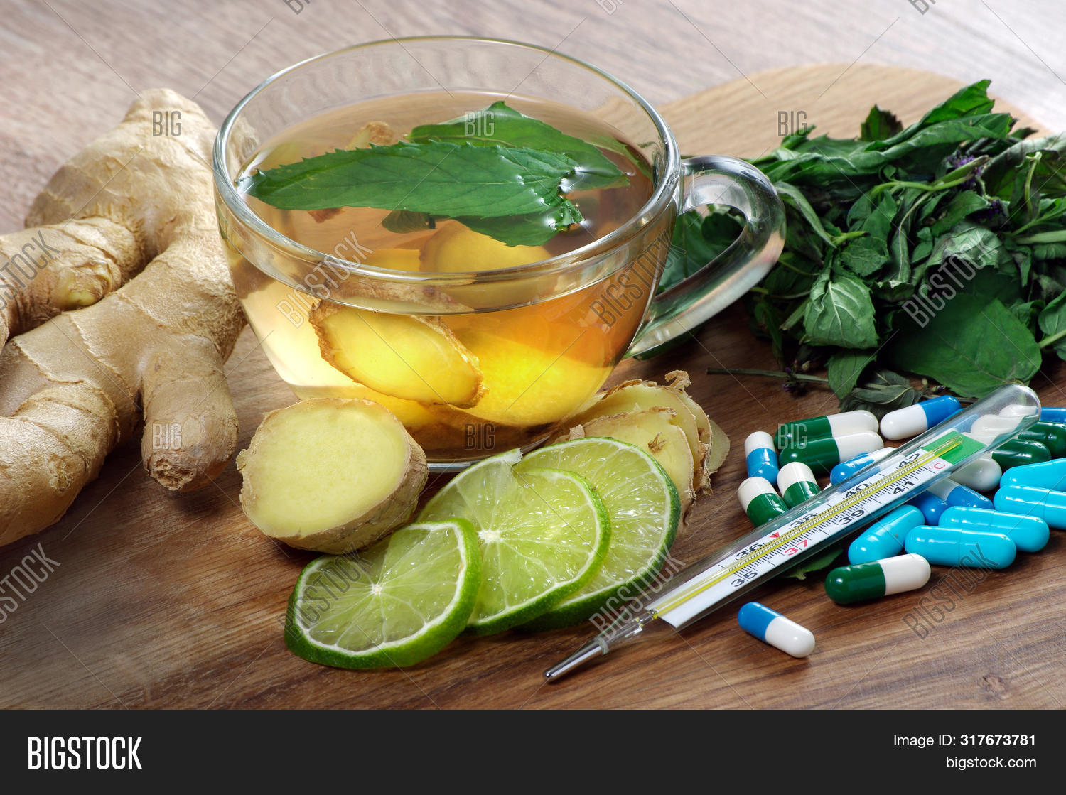 Ginger Tea. Cup Ginger Image & Photo (Free Trial) | Bigstock