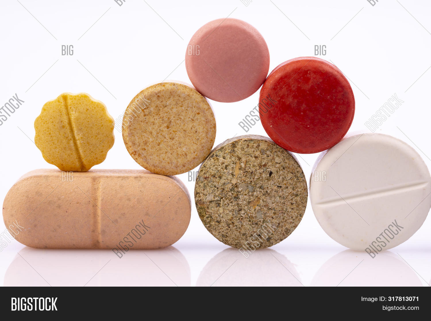 Colorful Pills Image & Photo (Free Trial) | Bigstock