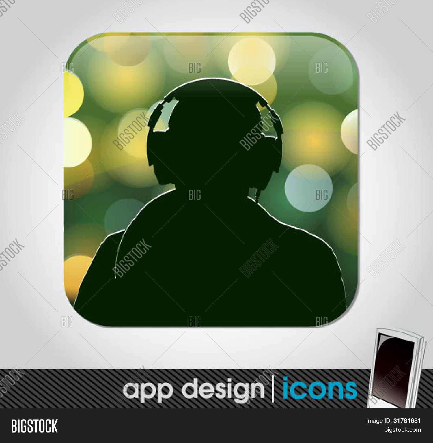 Dj Party - App Icon Vector & Photo (Free Trial) | Bigstock