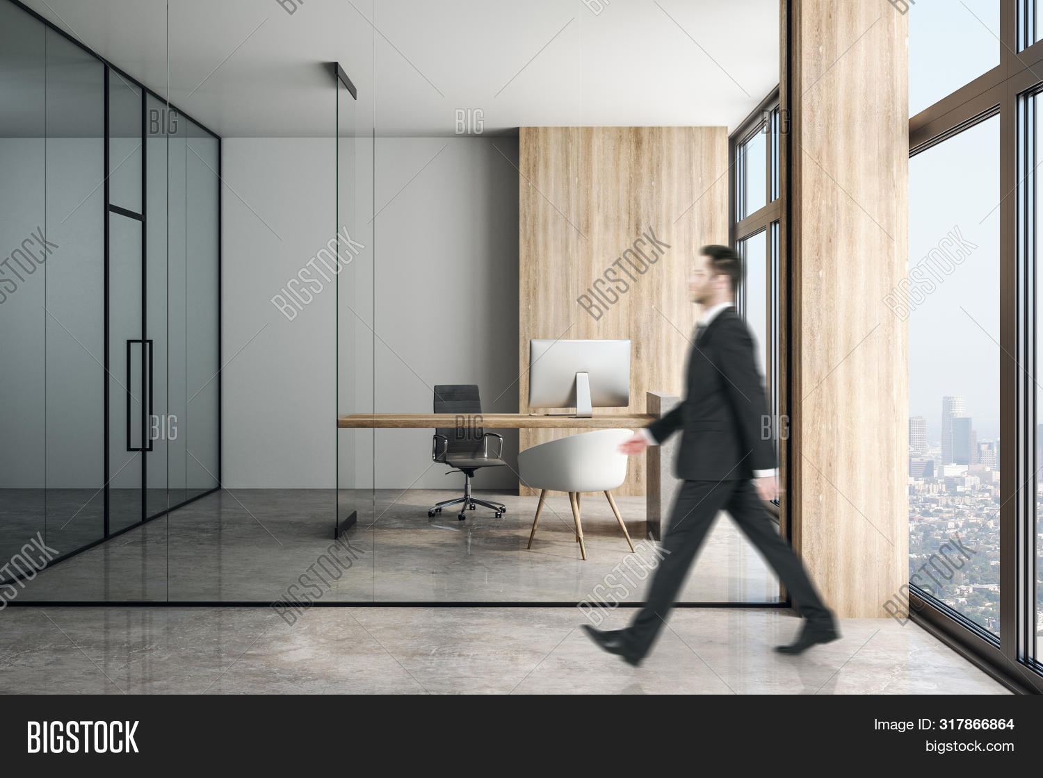 Walking Businessman Image & Photo (Free Trial) | Bigstock