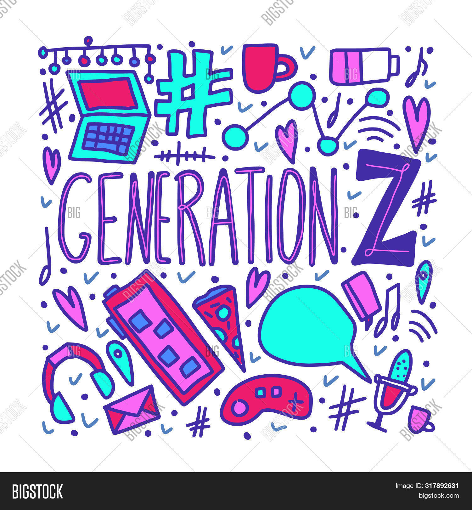 Generation Z Poster. Image & Photo (Free Trial) | Bigstock