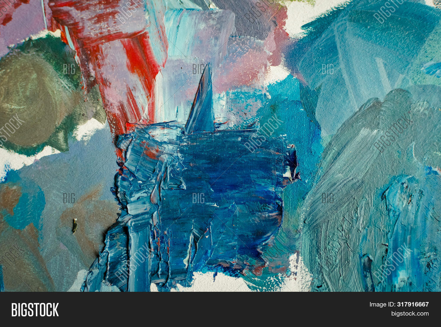 Texture Mixed Oil Image & Photo (Free Trial) | Bigstock