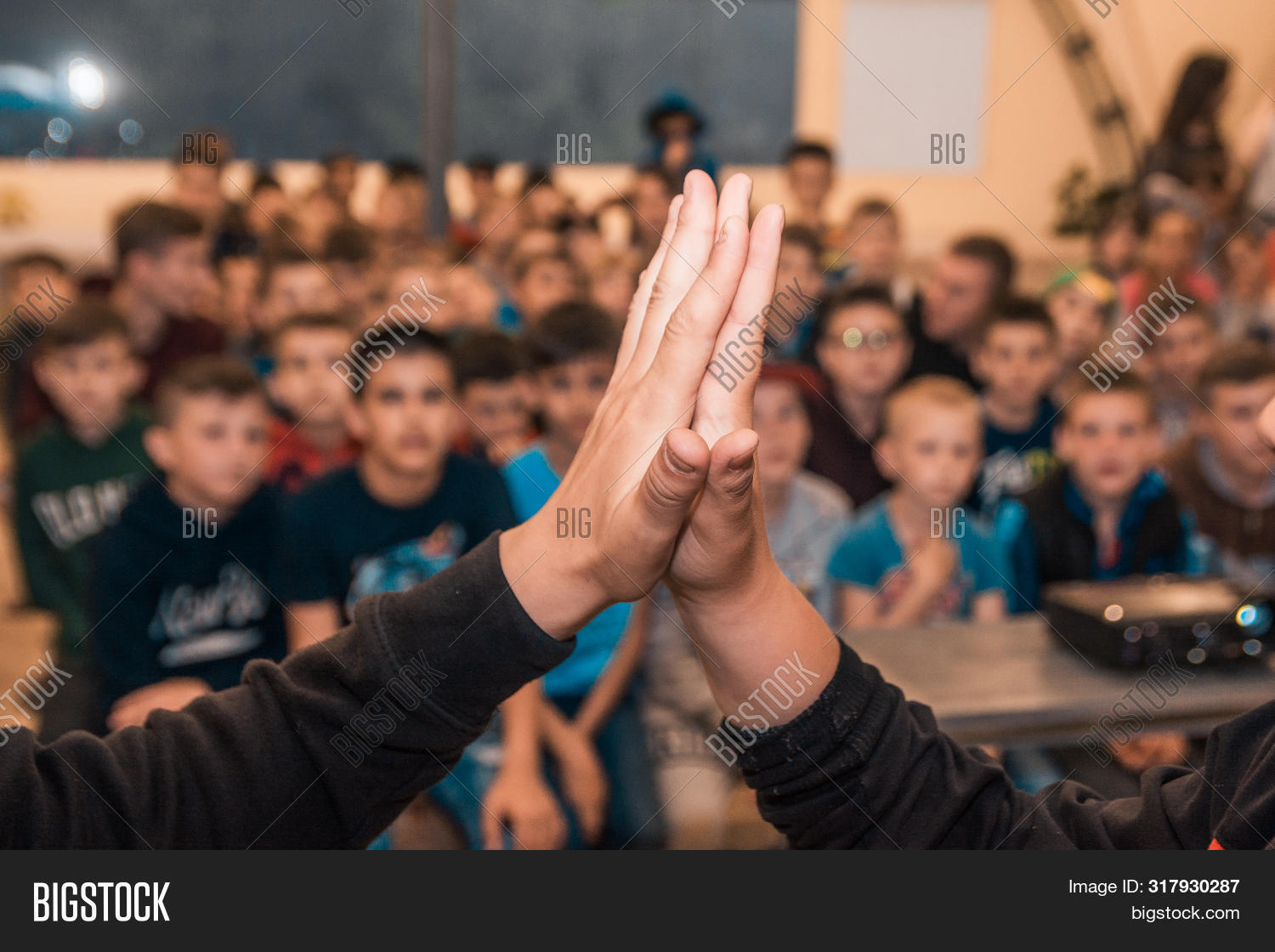 Kids Comparing Hand Image & Photo (Free Trial) | Bigstock