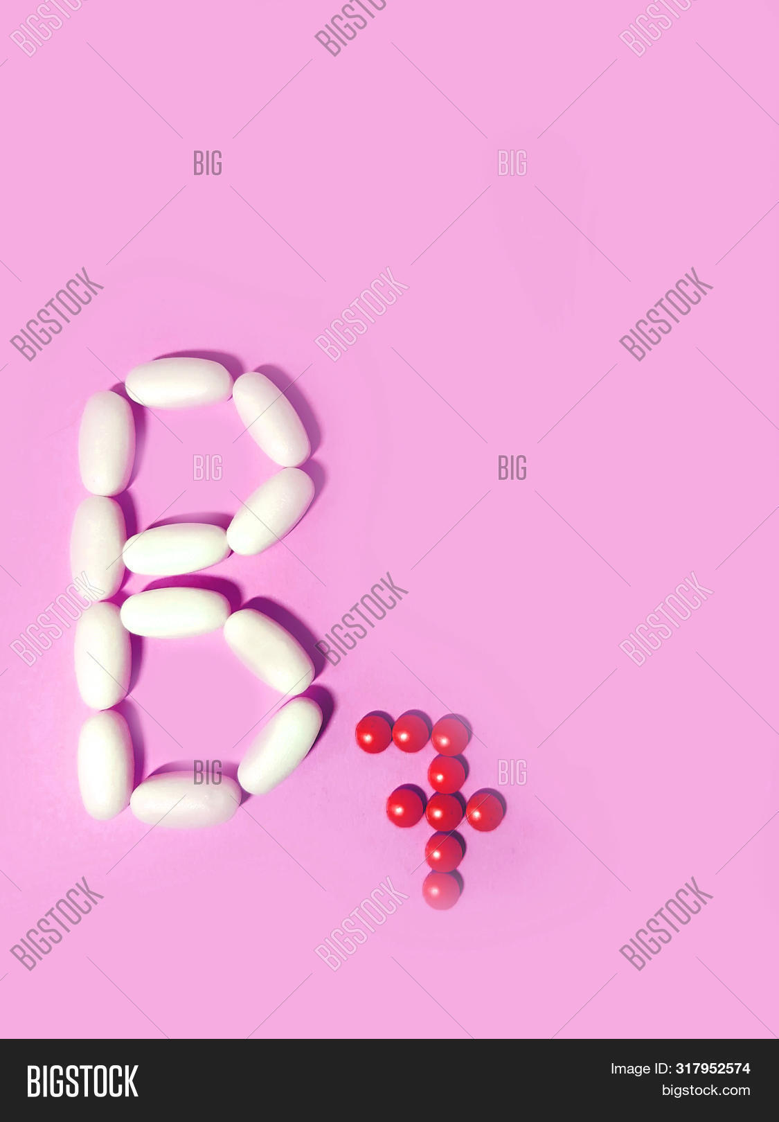 Vitamin B7 Laid Out Image & Photo (Free Trial) | Bigstock