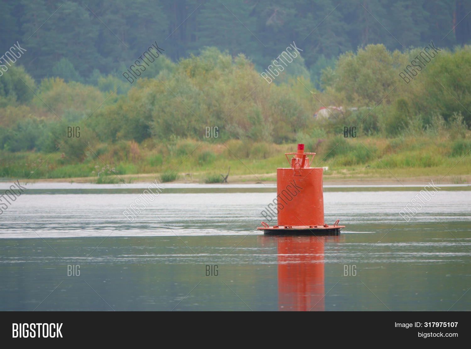 Red Buoy - Protects Image & Photo (Free Trial) | Bigstock