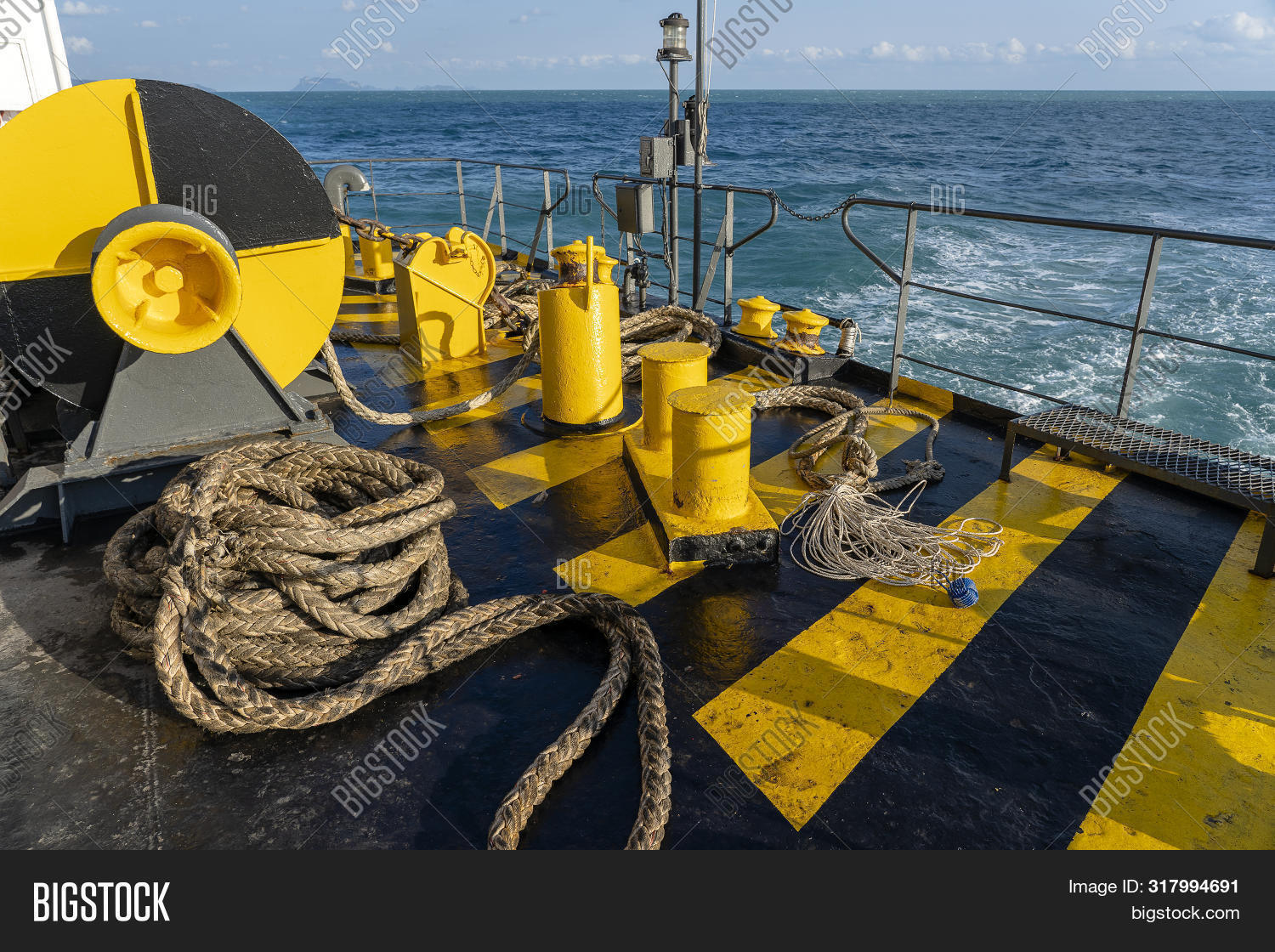 Deck Ferry Boat Along Image & Photo (Free Trial) | Bigstock