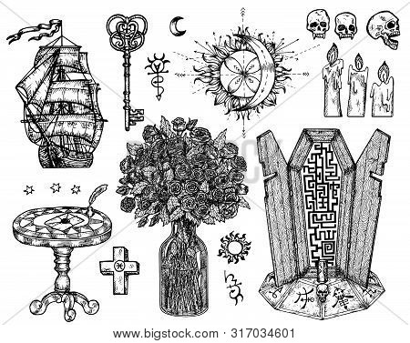 Design Set Mystic Vector & Photo (Free Trial) | Bigstock