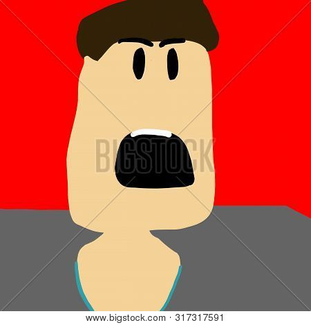 Screaming Character Image & Photo (Free Trial) | Bigstock