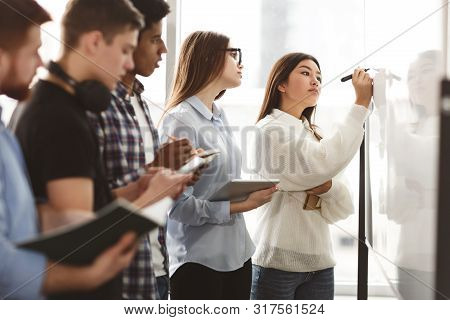Female Student Writing Image & Photo (Free Trial) | Bigstock
