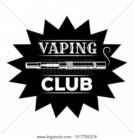 Vaping Club Logo. Vector & Photo (Free Trial) | Bigstock