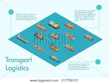 Freight Sea Transport Vector & Photo (Free Trial) | Bigstock
