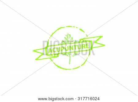 Leaf Acupuncture Vector & Photo (Free Trial) | Bigstock