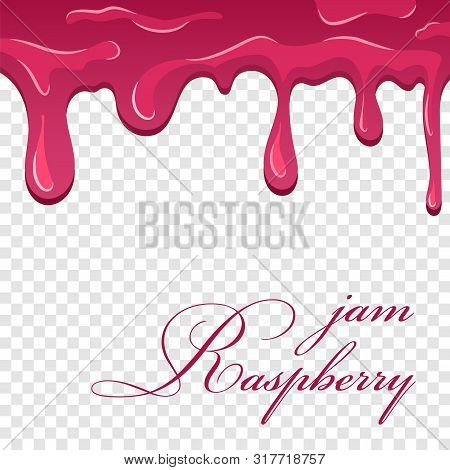 Raspberry Jam Cartoon Vector & Photo (Free Trial) | Bigstock