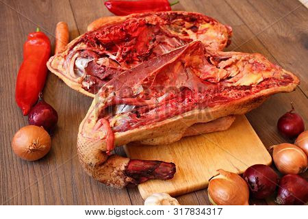 Fresh Goose Carcass Image & Photo (Free Trial) | Bigstock