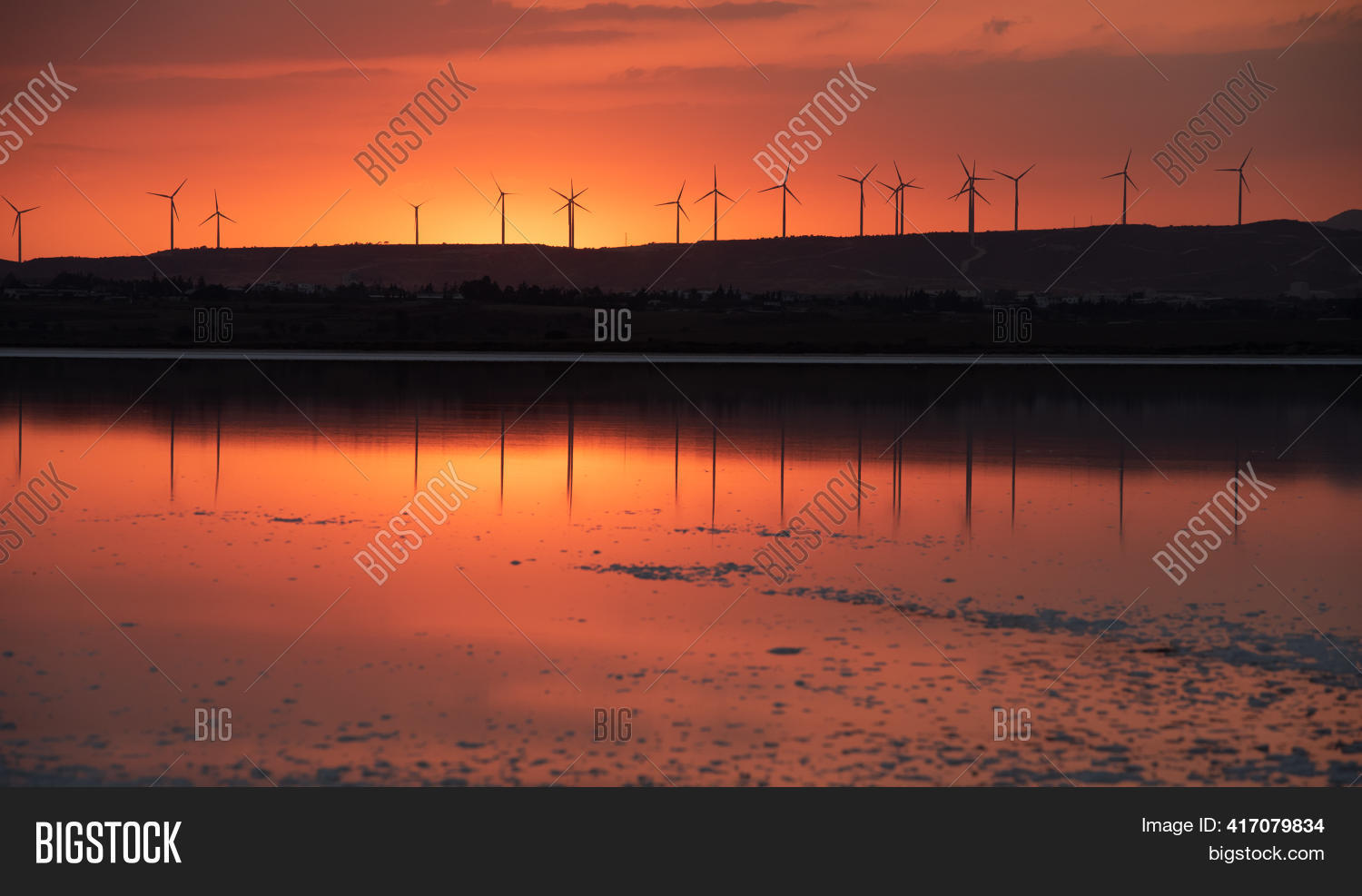Sunset Lake Wind Image & Photo (Free Trial) | Bigstock