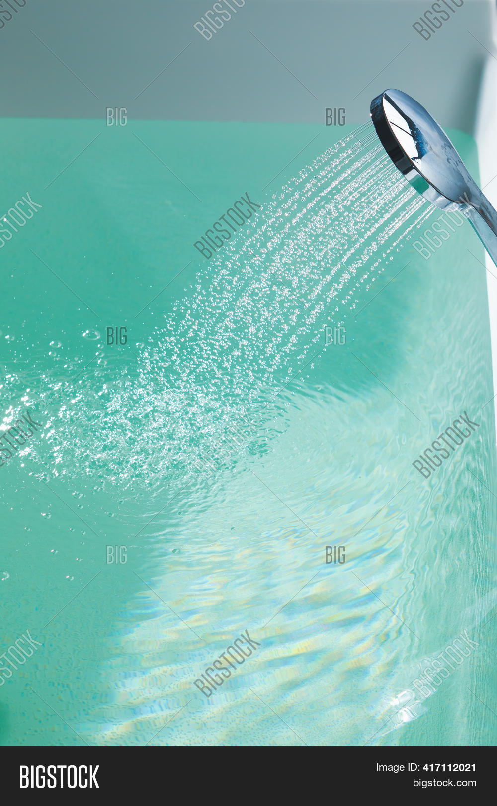 Douche Filling Bathtub Image & Photo (Free Trial) | Bigstock