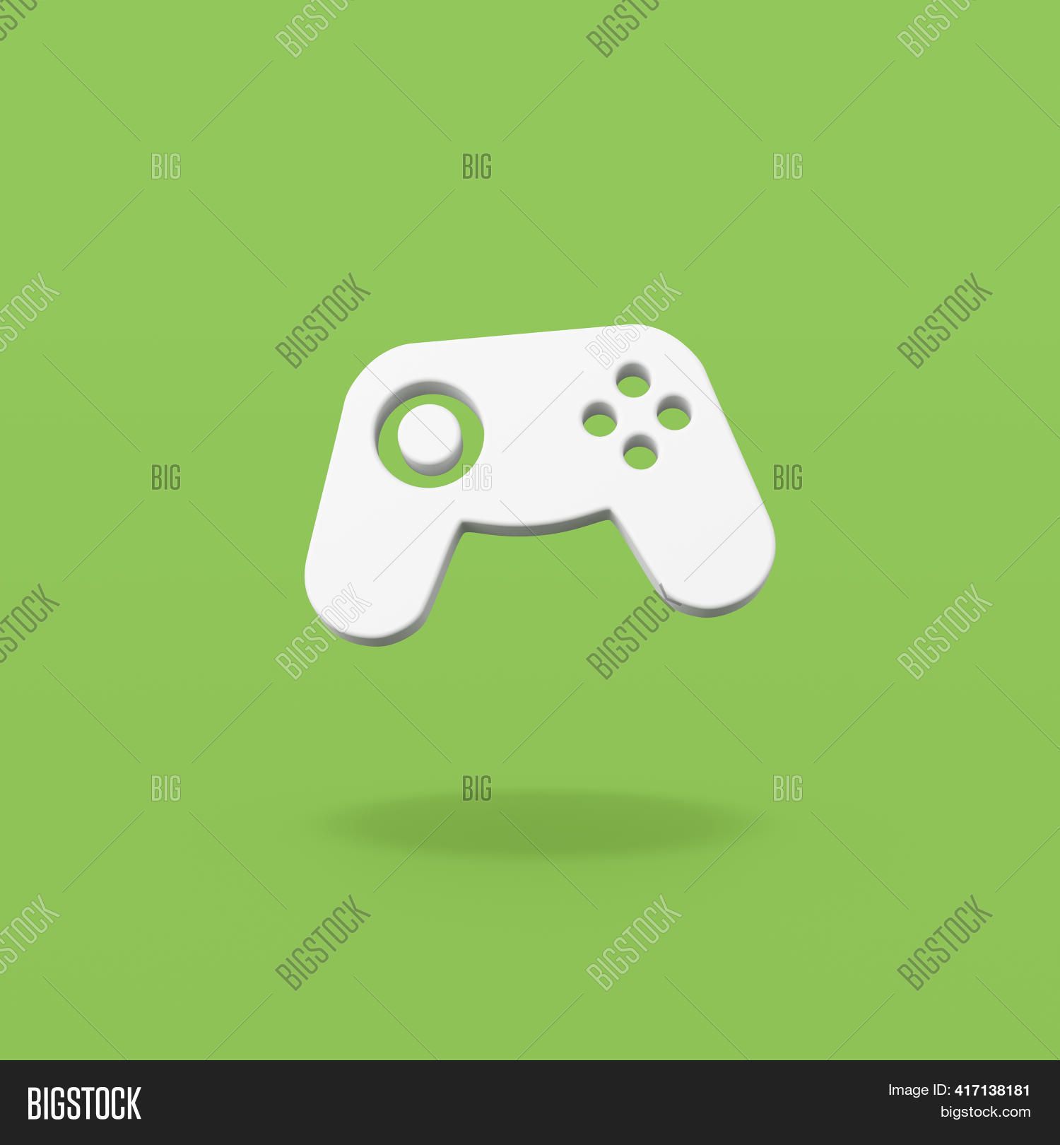 White Gamepad Image & Photo (Free Trial) | Bigstock