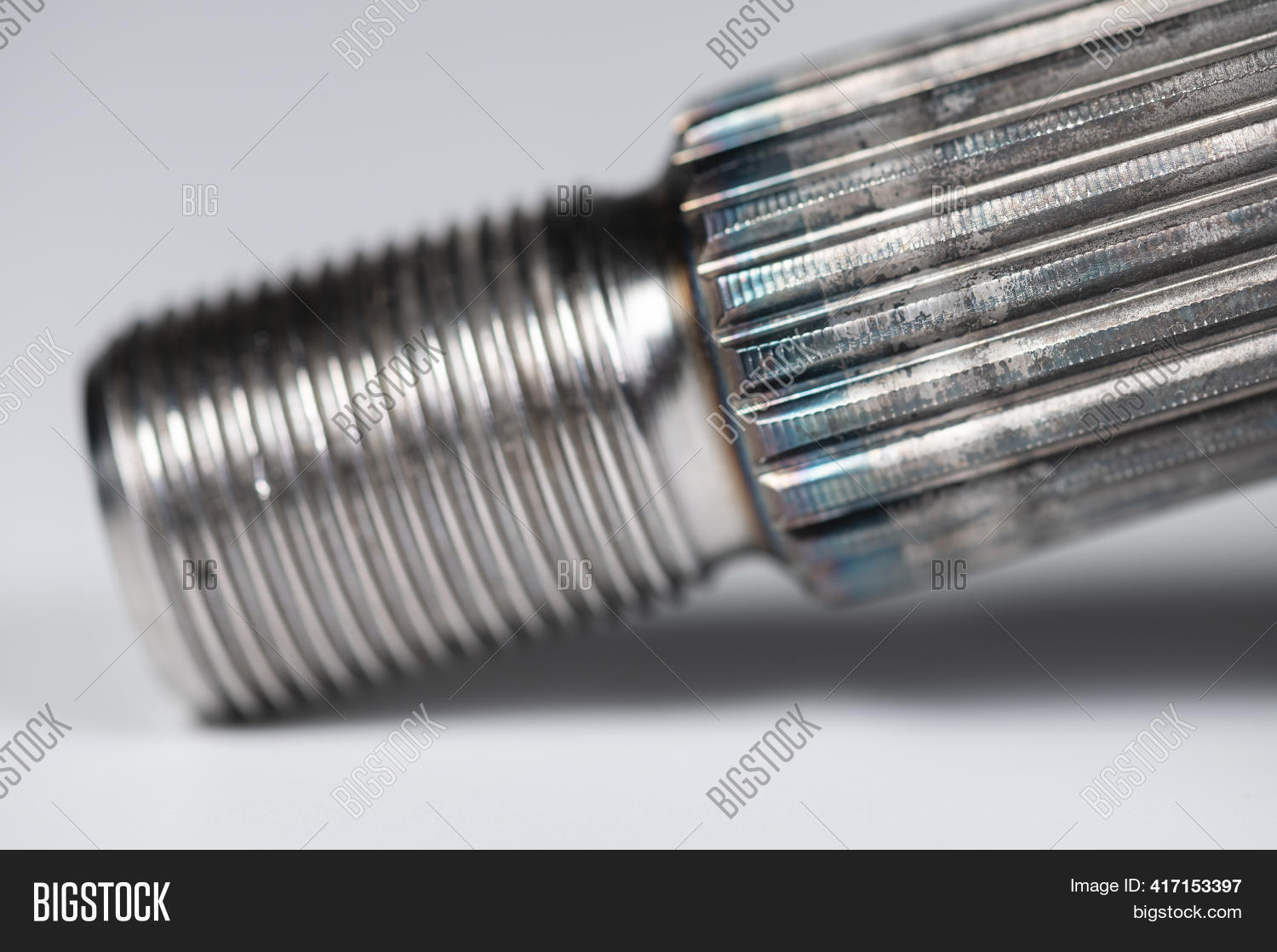 Close- Thread Spline Image & Photo (Free Trial) | Bigstock