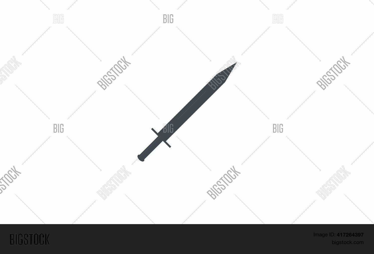 Gladius Sword Icon. Vector & Photo (Free Trial) | Bigstock