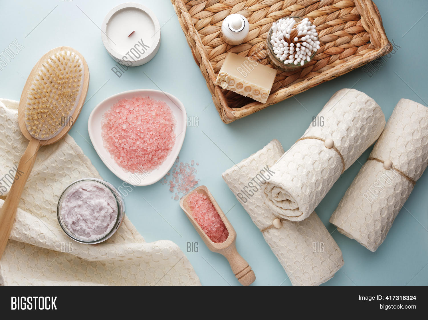 Pink Bath Salt, Scrub Image & Photo (Free Trial) | Bigstock