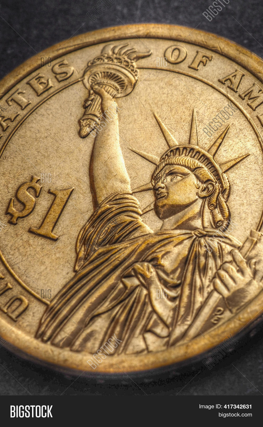 Us One Dollar $1 Coin Image & Photo (Free Trial) | Bigstock