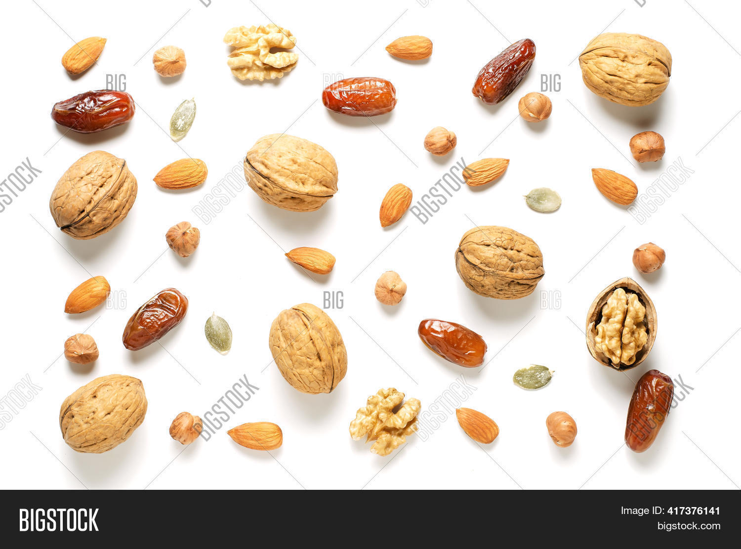 Nuts Dried Fruits On Image & Photo (Free Trial) | Bigstock
