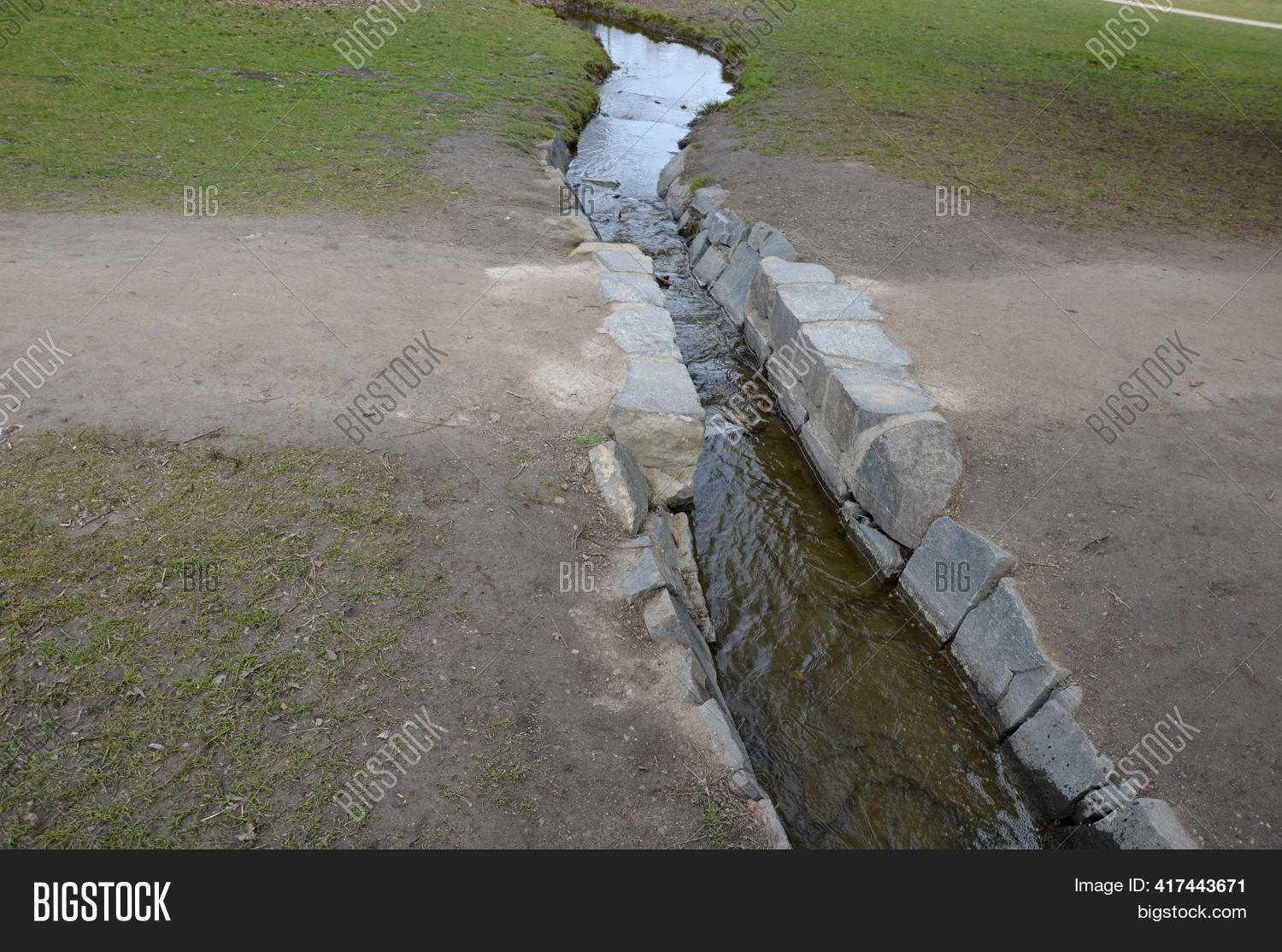 Stream Flows Through Image & Photo (Free Trial) | Bigstock