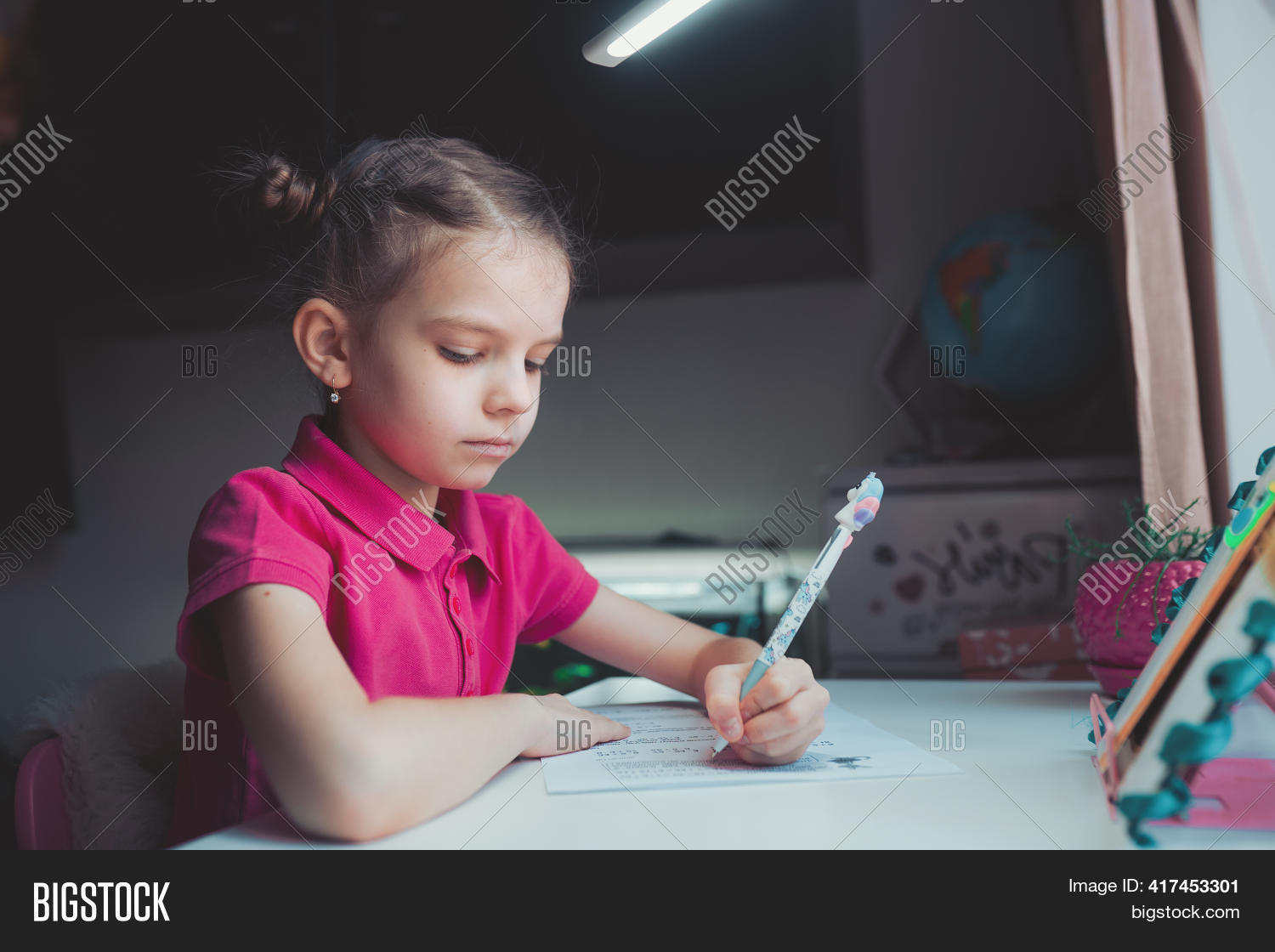 Little Girl Distance Image & Photo (Free Trial) | Bigstock