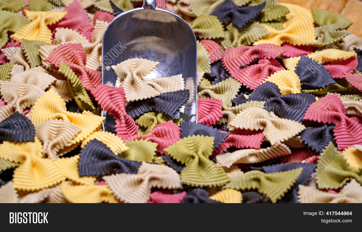 Colored Farfalle Pasta Image & Photo (Free Trial) | Bigstock