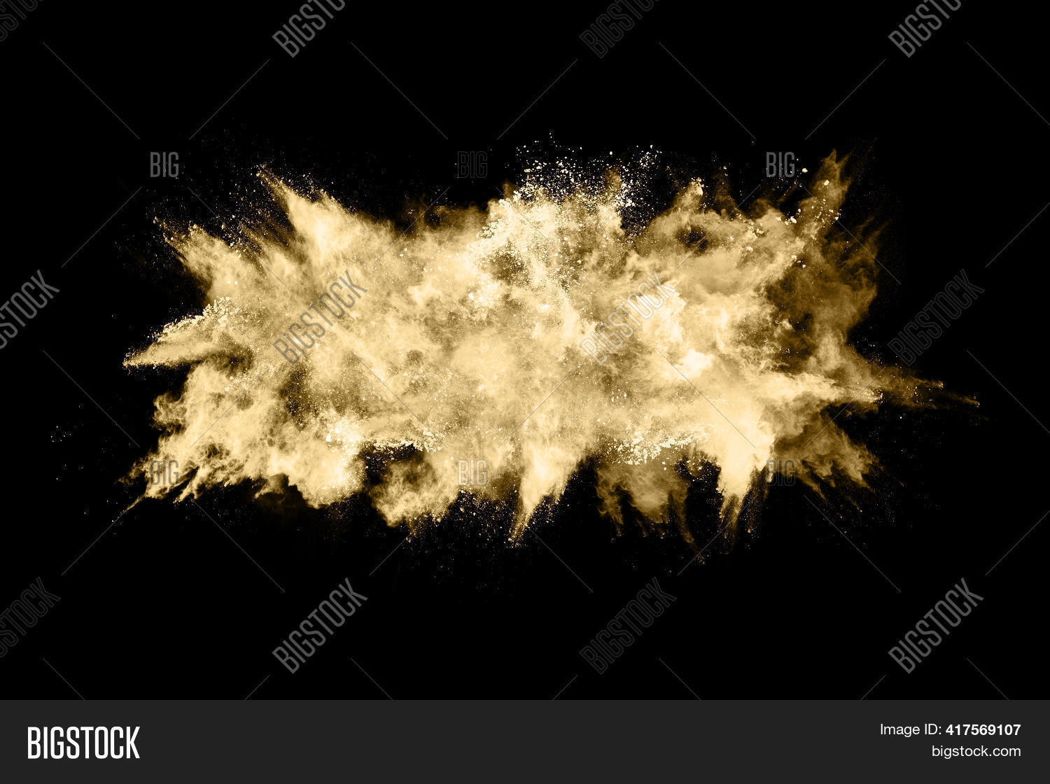 Golden Powder Image & Photo (Free Trial) | Bigstock