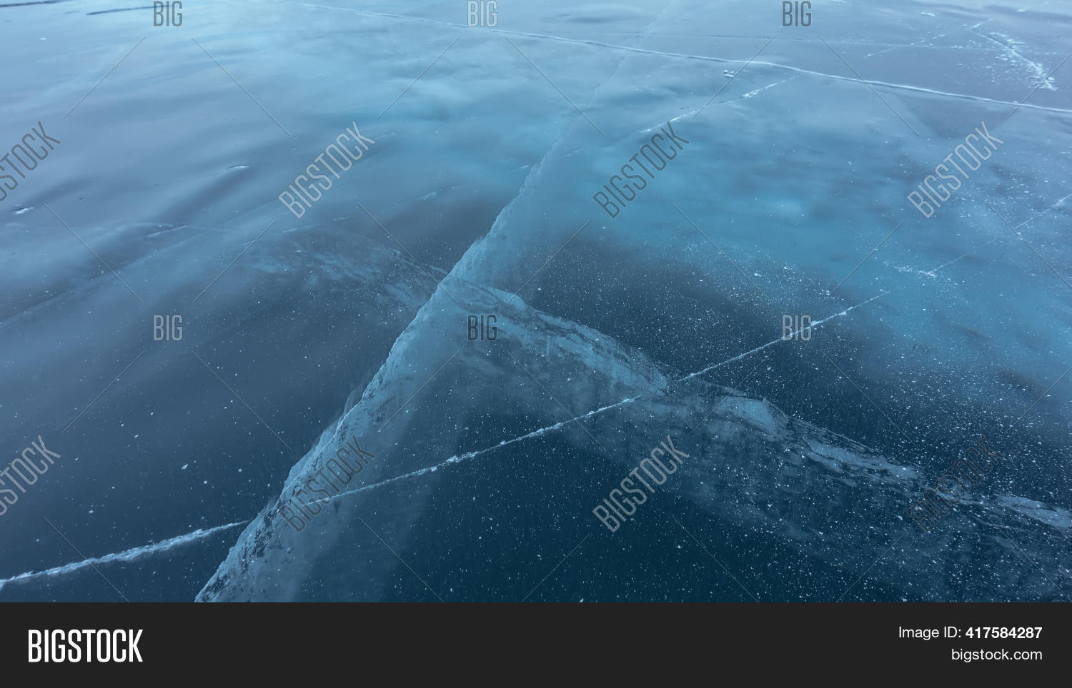Blue Transparent Ice, Image & Photo (Free Trial) | Bigstock
