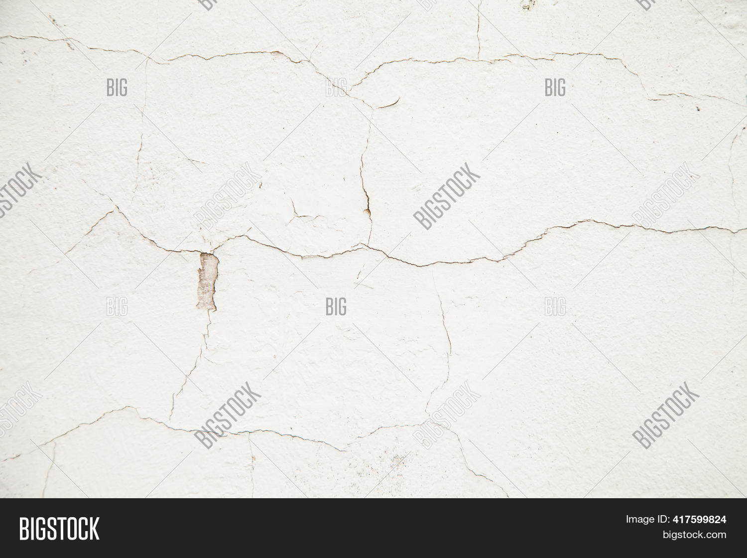 White Wall Cracks. Image & Photo (Free Trial) | Bigstock
