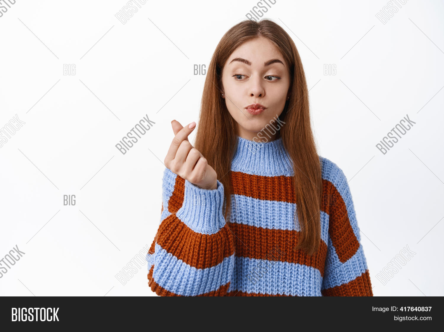 Beauty Girl Pucker Image & Photo (Free Trial) | Bigstock