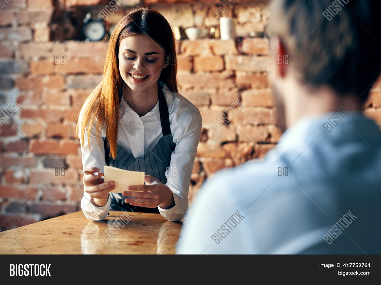 Waiter Takes Order Image & Photo (Free Trial) | Bigstock
