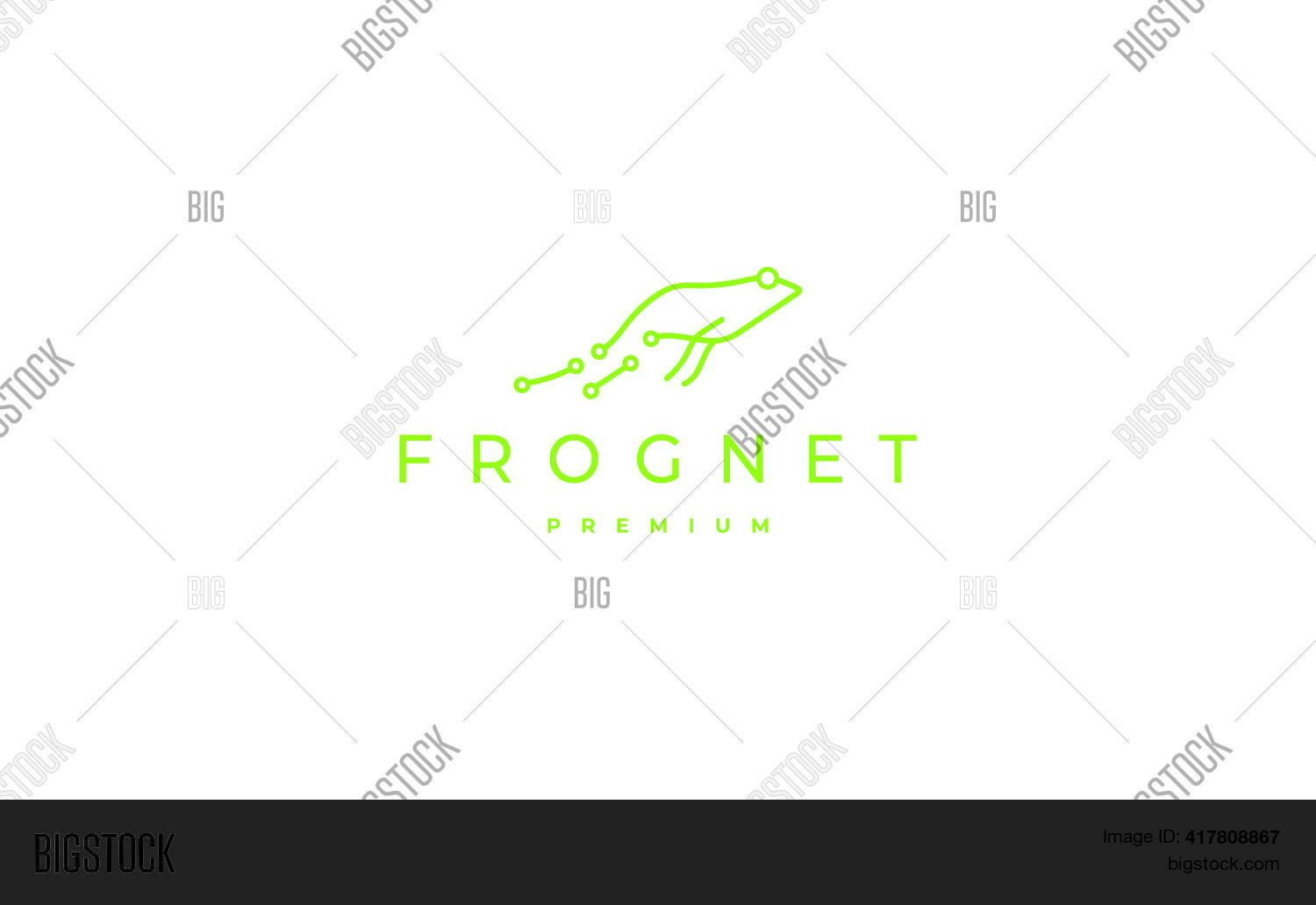 Frog Internet Vector & Photo (Free Trial) | Bigstock