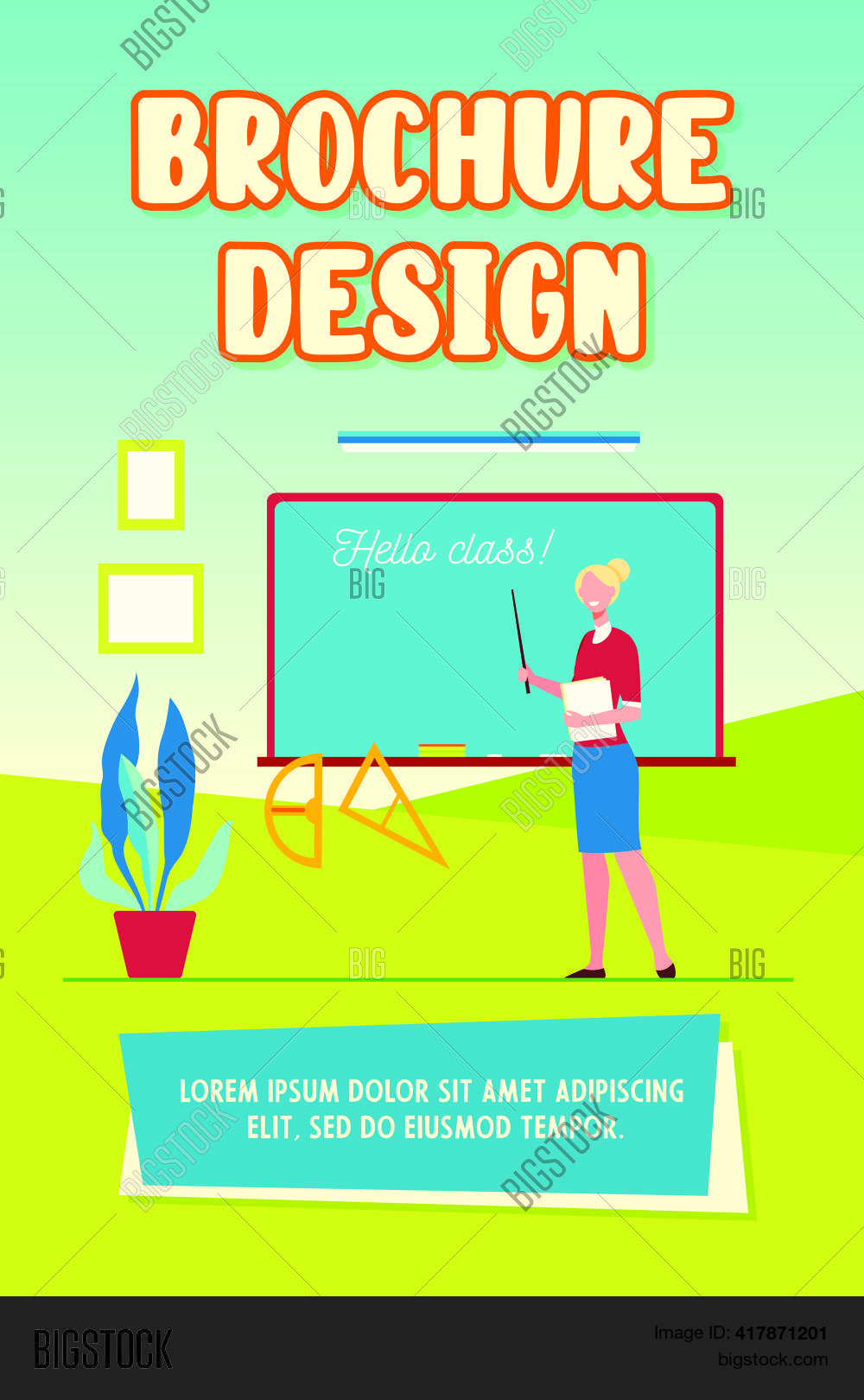 Happy Teacher Vector & Photo (Free Trial) | Bigstock