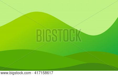Green Mountain Design Vector & Photo (Free Trial) | Bigstock
