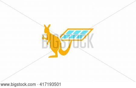Solar Cell Kangaroo Vector & Photo (Free Trial) | Bigstock