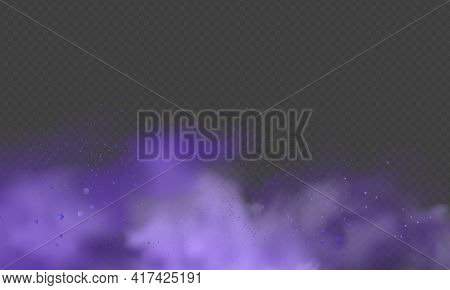 Purple Dust. Abstract Vector & Photo (Free Trial) | Bigstock